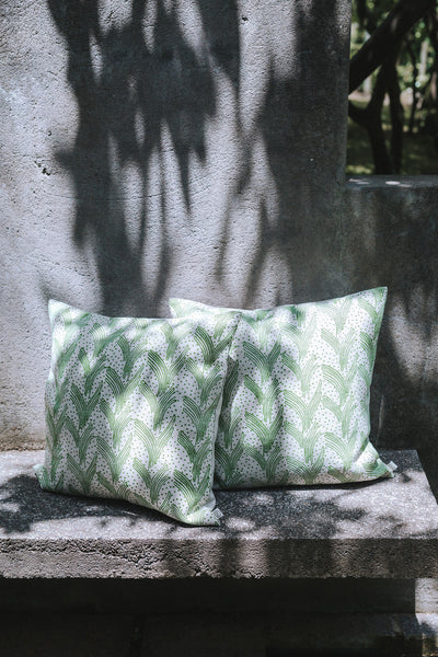 Carnac in Green: Barron and Larcher 50 x 50cm – Rachel Carley Ceramics